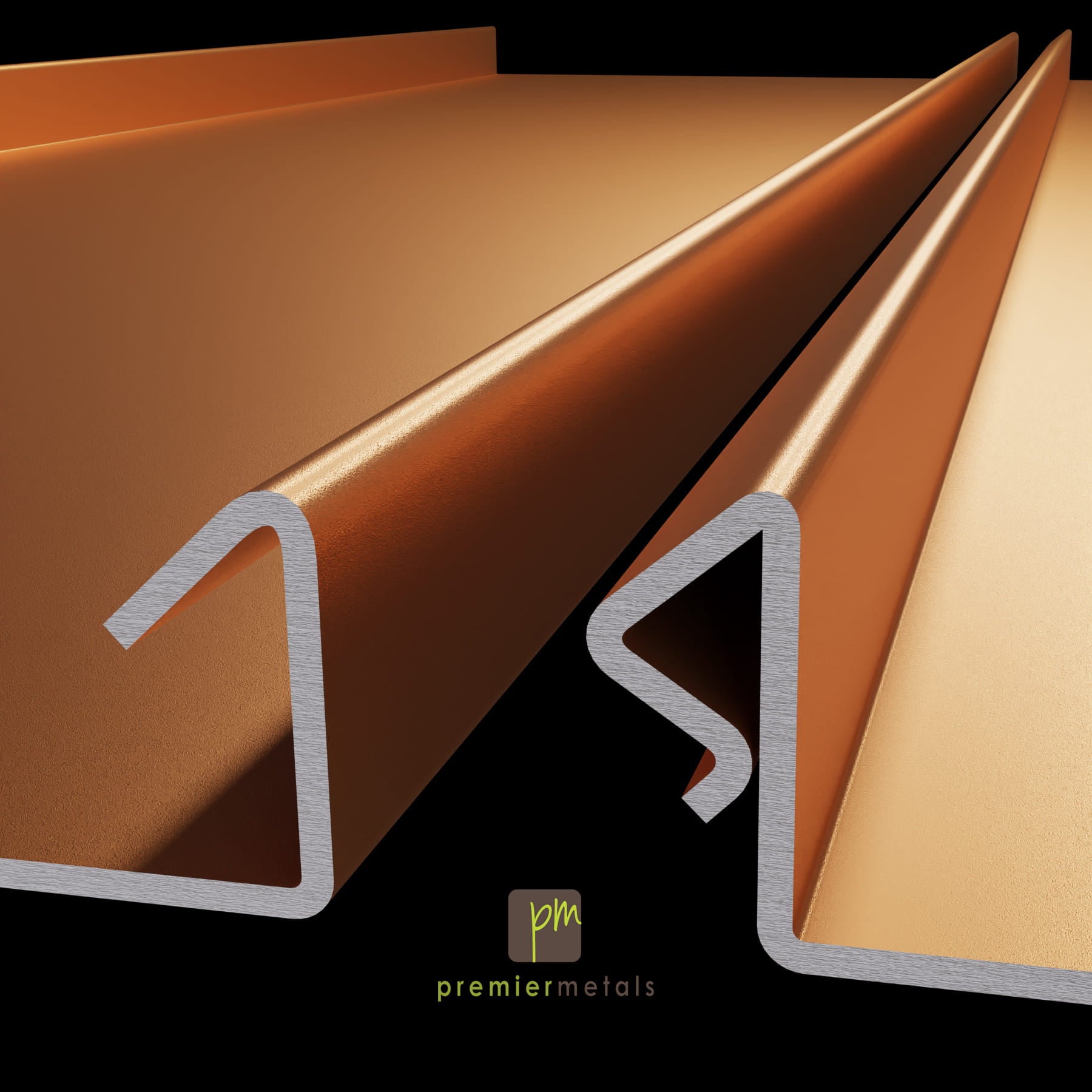 Snap and lock Steel panel- 16” width - Premium Colours – Premier Metals