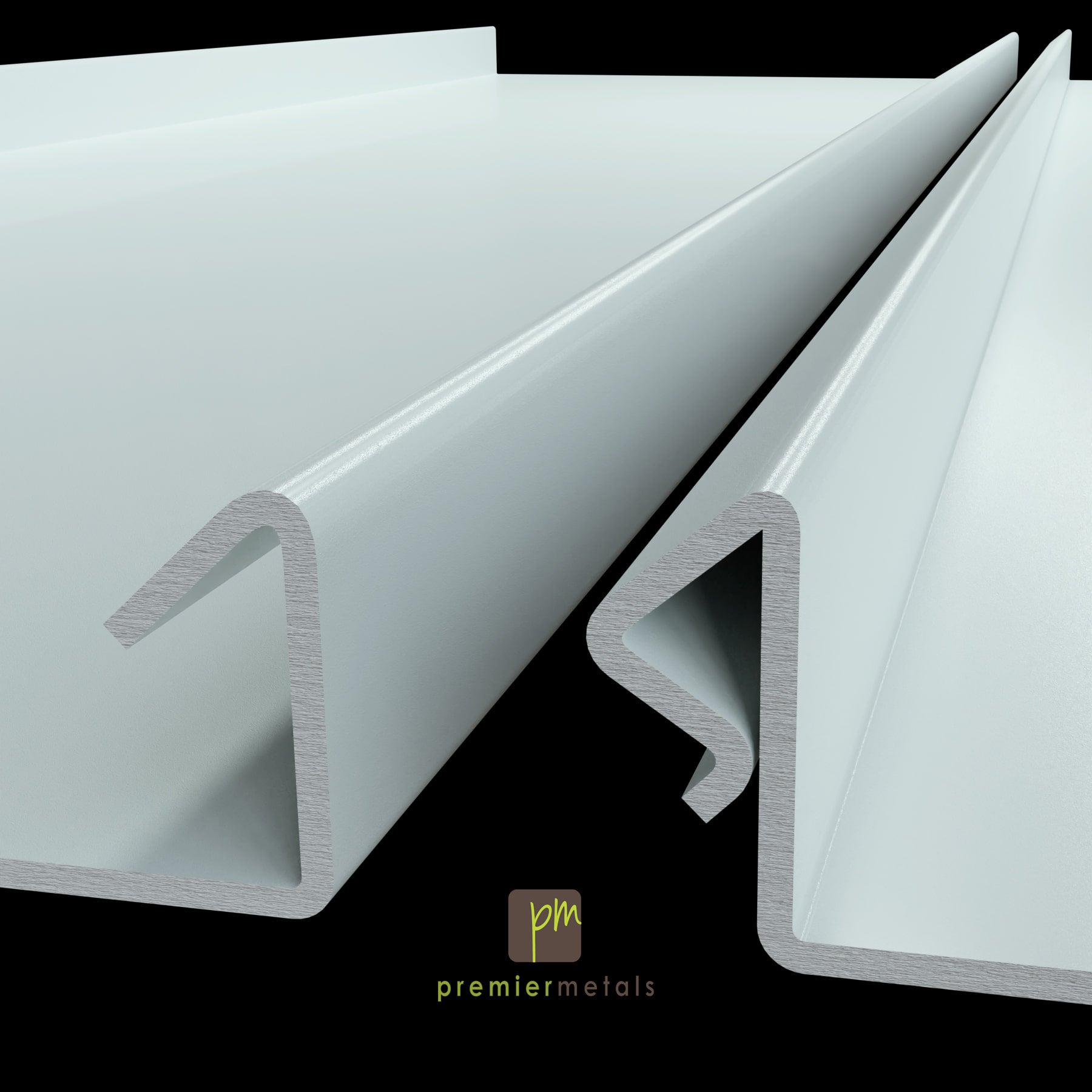 Snap and lock Steel panel - 12” width - Standard Colours – Premier Metals
